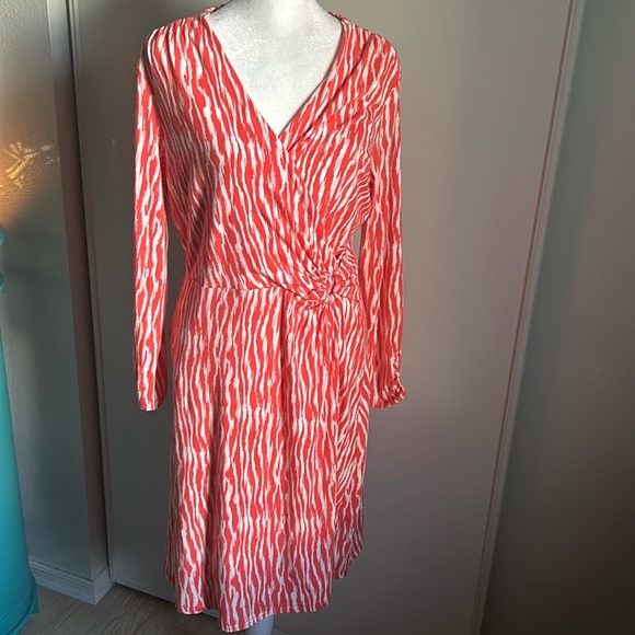 Pendleton | Dresses | Pendleton Womens Retro Style Surplice V Neck Wrap ...